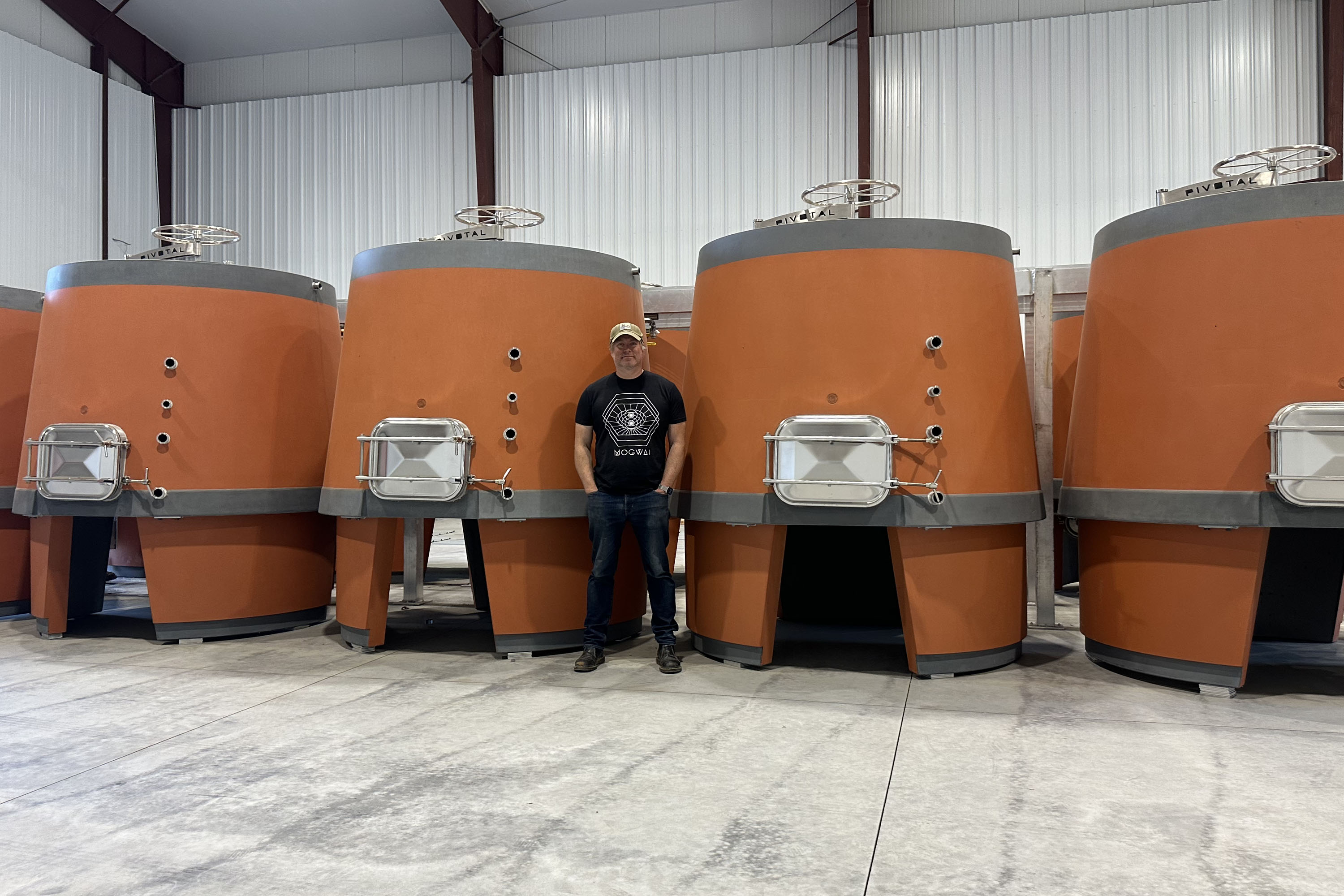 Concrete Wine Tanks | Conical to 1,070 Gal | Sonoma Cast Stone